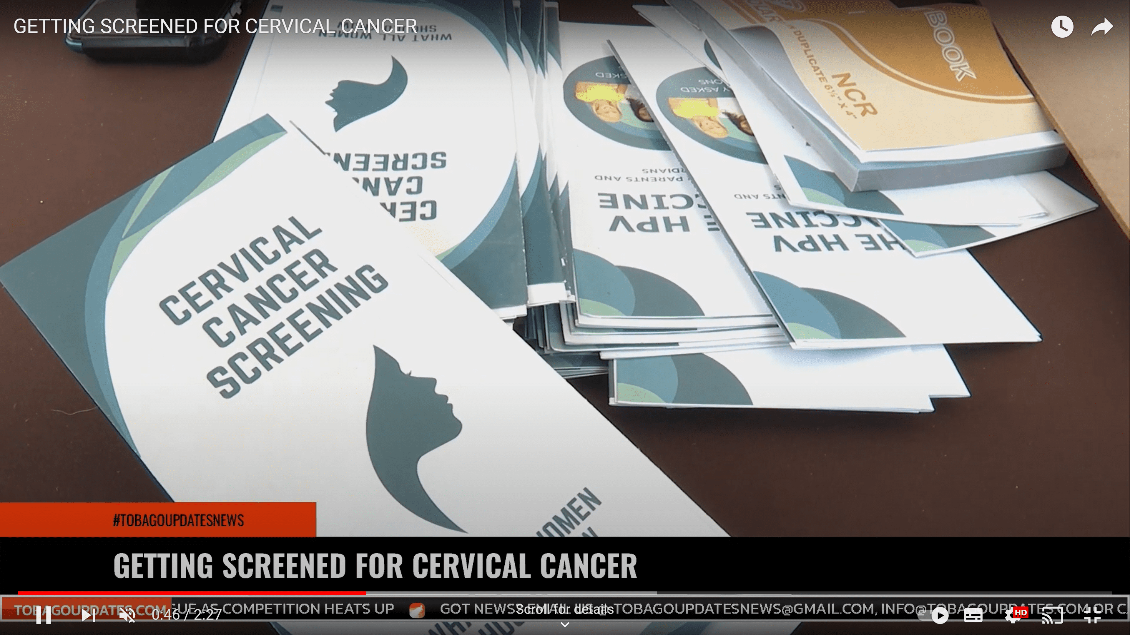 Getting screened for Cervical Cancer | Tobago Updates