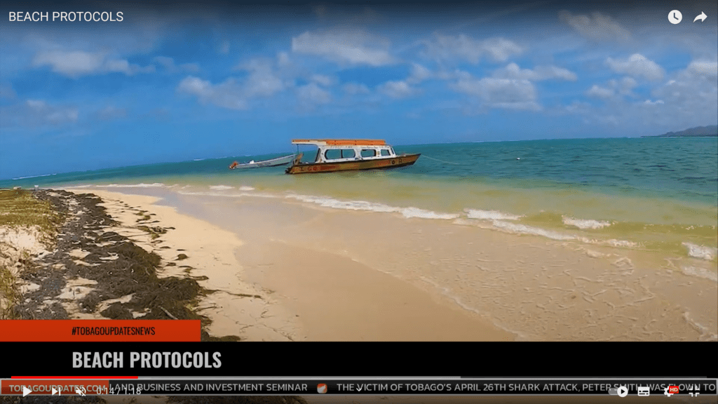 Beach protocols - Tobago Updates