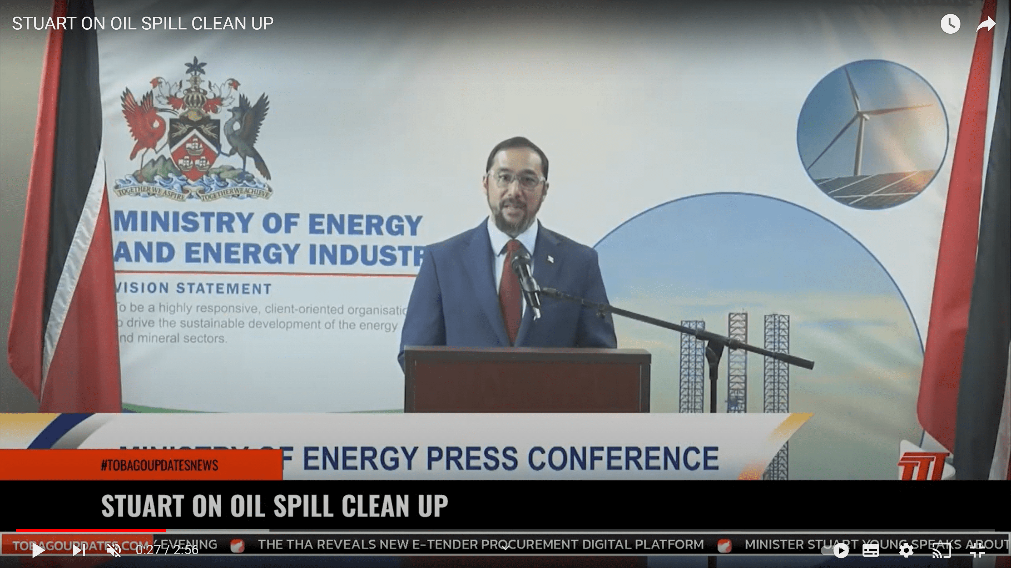 The oil spill going forward | Tobago Updates