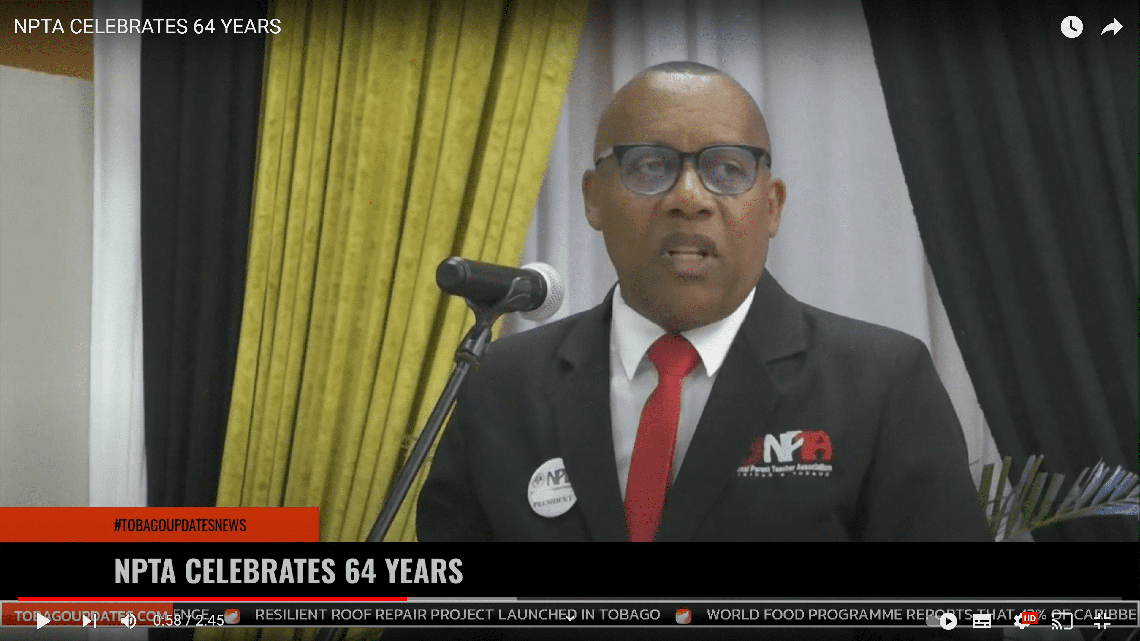 The NPTA celebrates 64 years | Tobago Updates