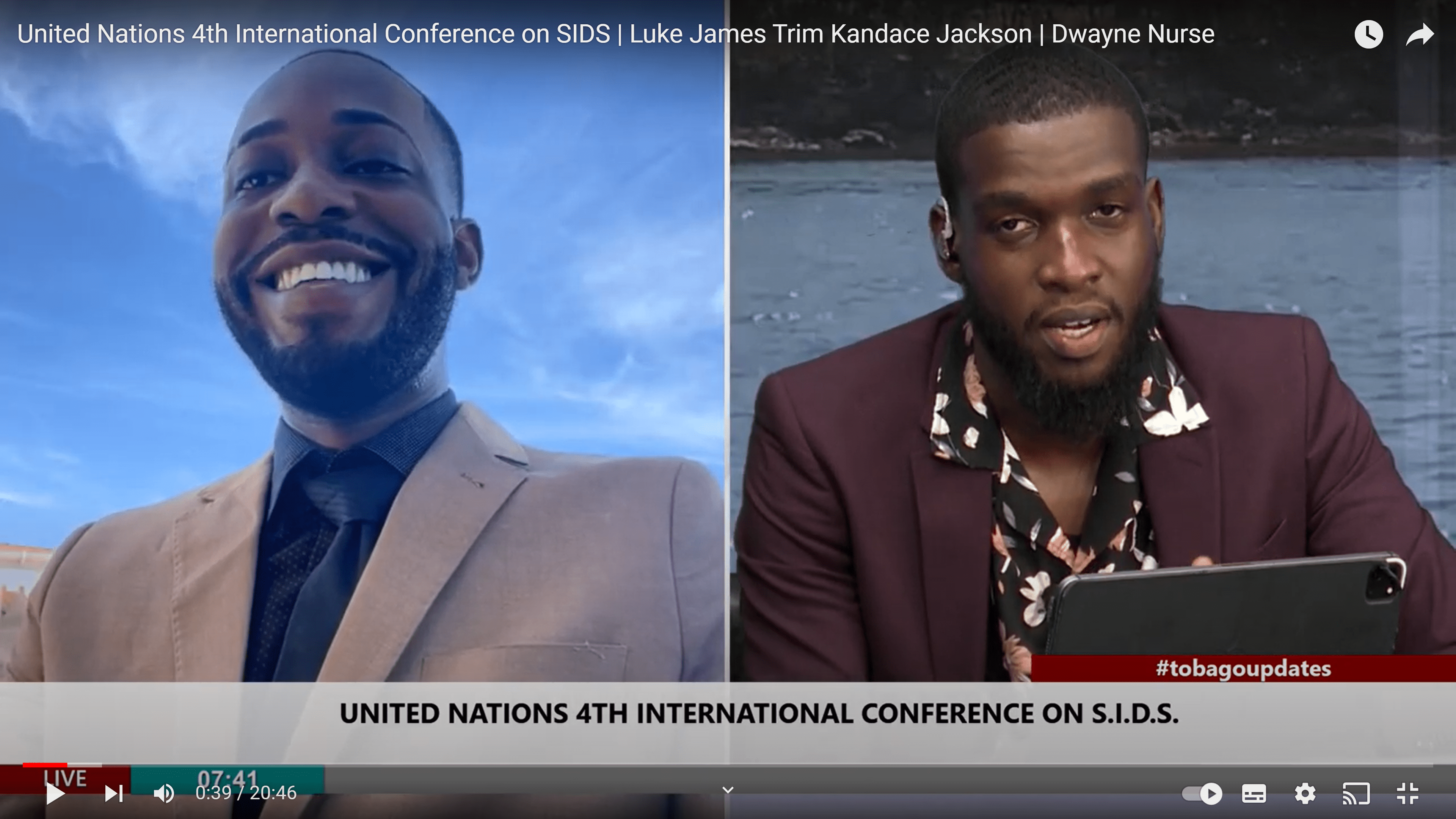 United Nations 4th International Conference on SIDS | Luke James Trim ...