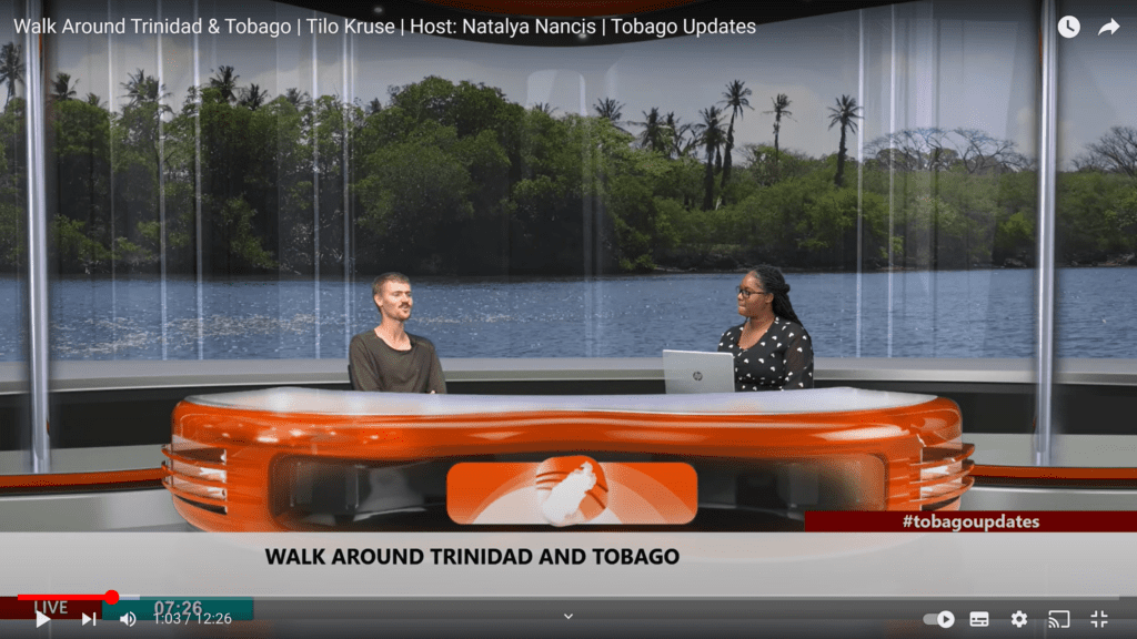 Walk Around Trinidad & Tobago | Tilo Kruse | Host: Natalya Nancis ...