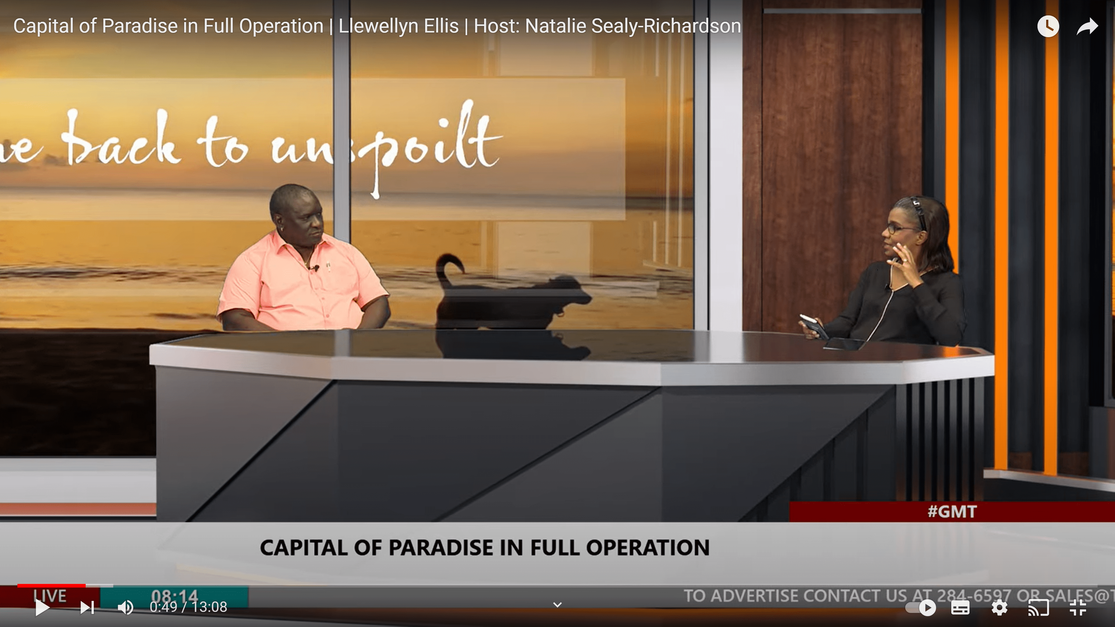 Capital of Paradise in Full Operation | Llewellyn Ellis | Tobago Updates