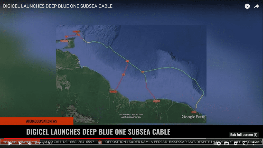 Digicel launches deep blue one subsea cable - Tobago Updates