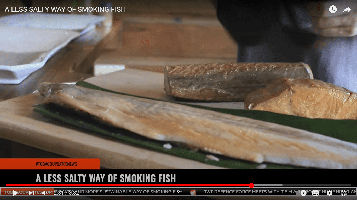 A less salty way of smoking fish - Tobago Updates