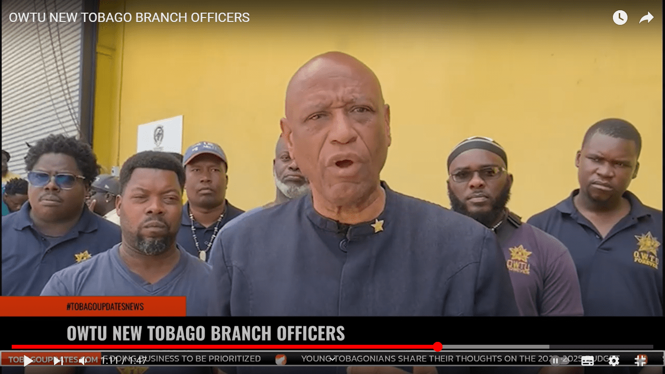 OWTU Installs New Tobago Branch Officers; President General Ancel Roget ...