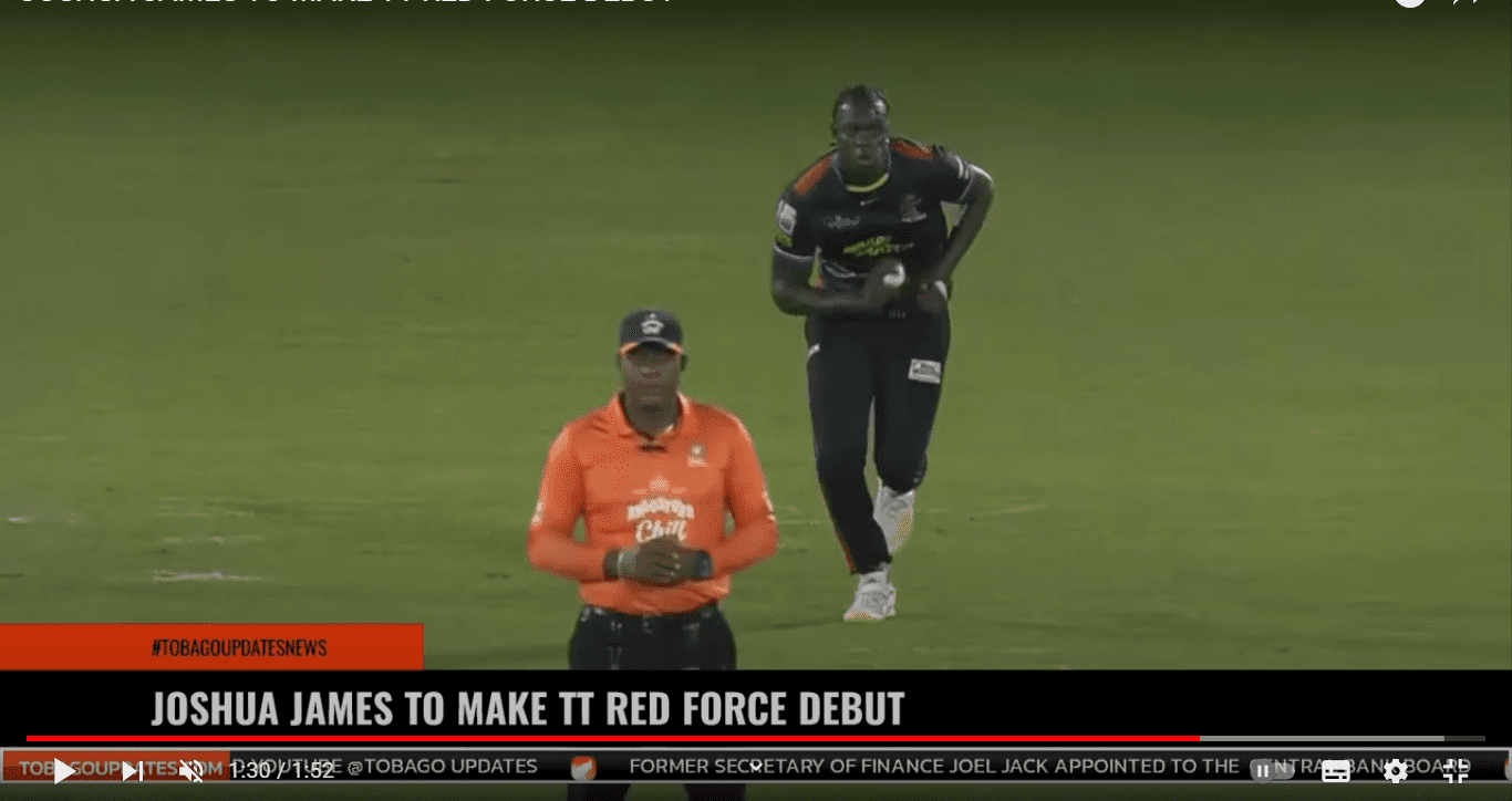 Tobago’s Joshua James to Make Debut for TT Red Force in CG United ...