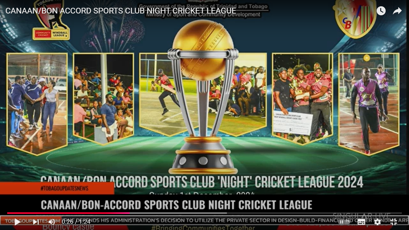 Canaan/Bon Accord sports club 'night' cricket league - Tobago Updates